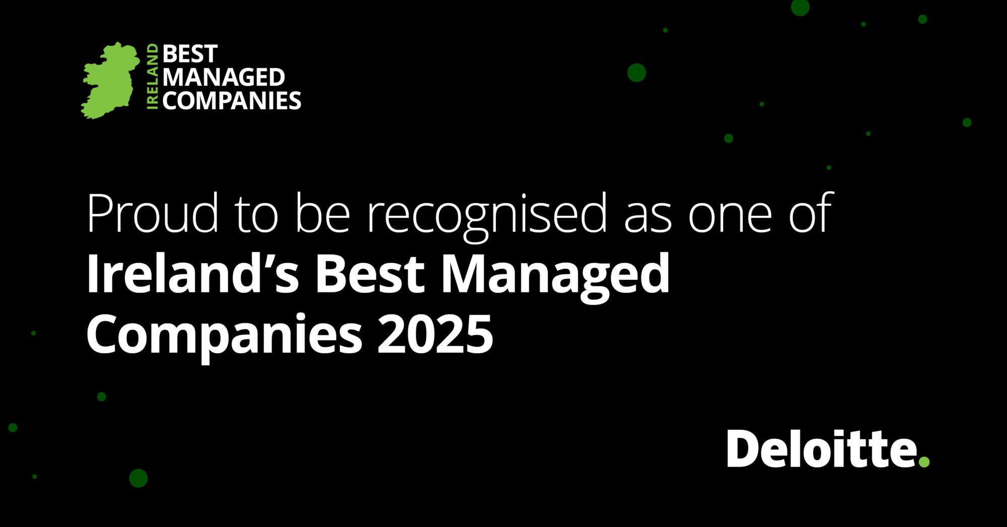 Sisk announced as one of Ireland’s Best Managed Companies 2025 | Sisk