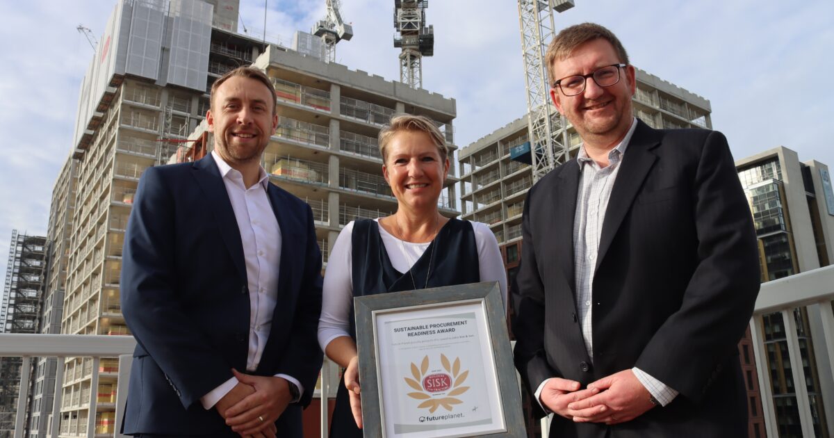 Sisk goes the extra mile in sustainable procurement | Sisk