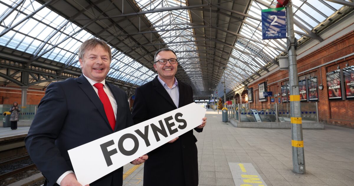 Sisk and Iarnród Éireann sign €65 million contract for Foynes… | Sisk